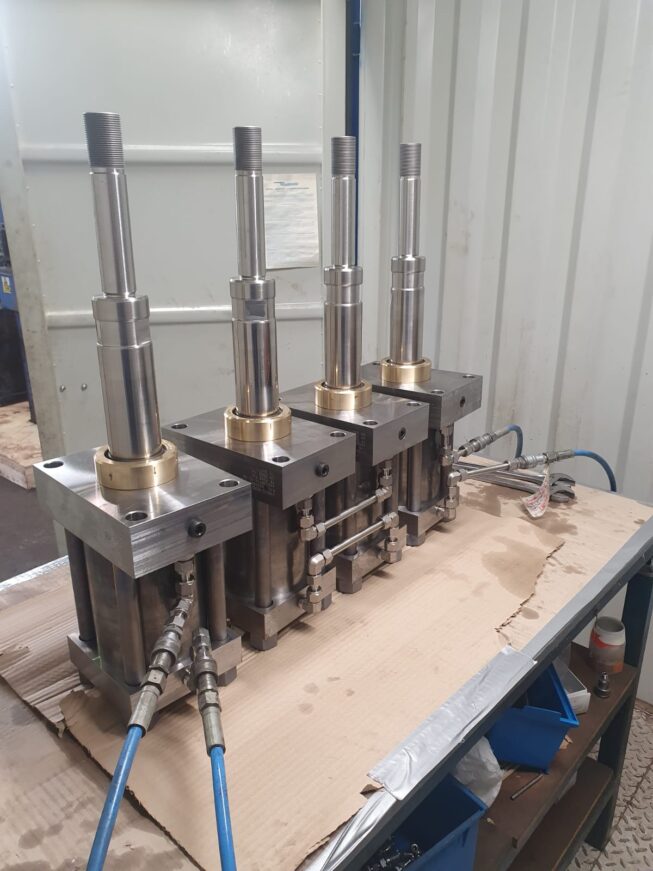 Assembly & Testing - Schoolhill Hydraulic Engineering